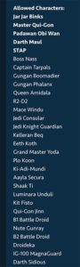 SWGoH: Battle for Naboo Raid Characters & Farming Guide - StarWars-fans.com