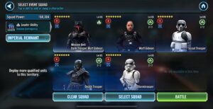 SWGoH: RotE Territory Battle – Mandalore DTMG Combat Mission ...